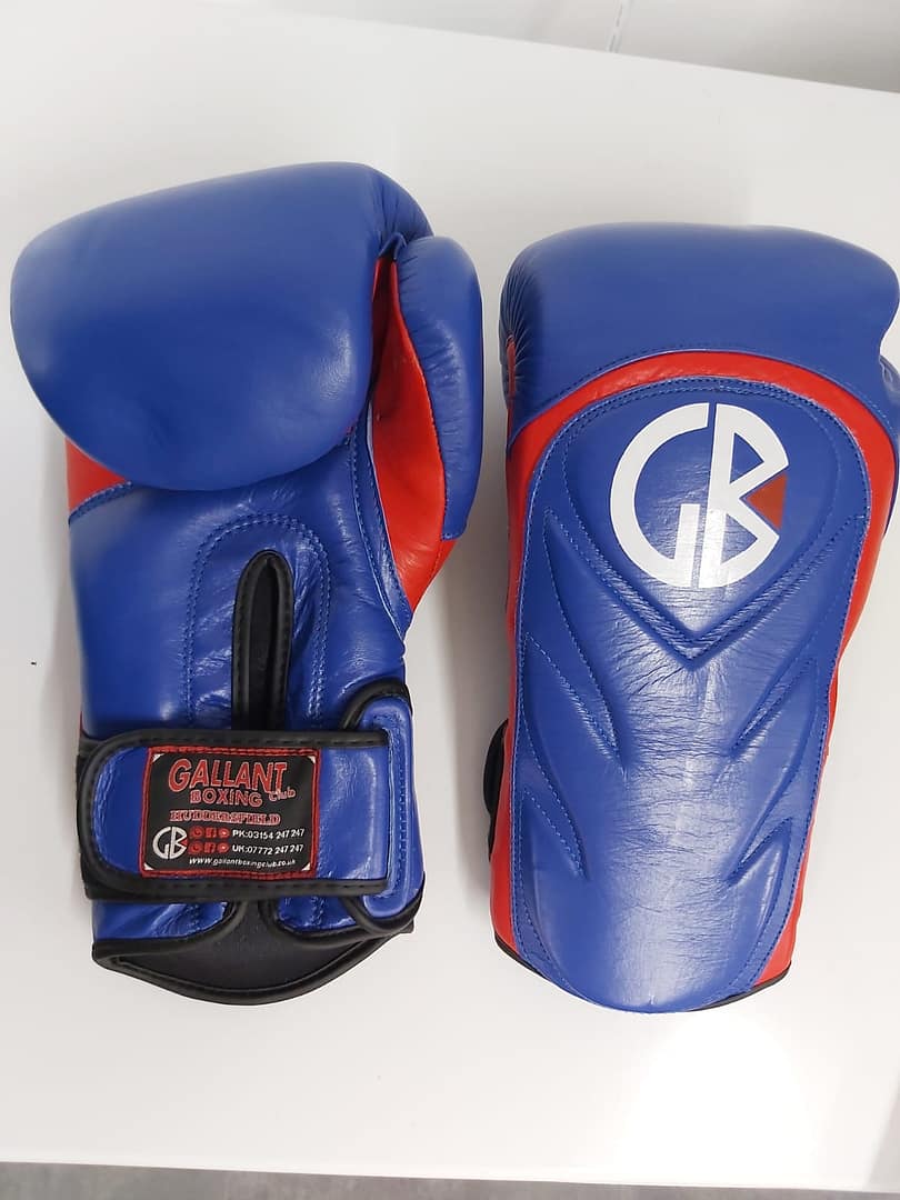 GALLANT BOXING GLOVES COWHIDE LEATHER FOR COMPETITION WRIST SUPPORT ...